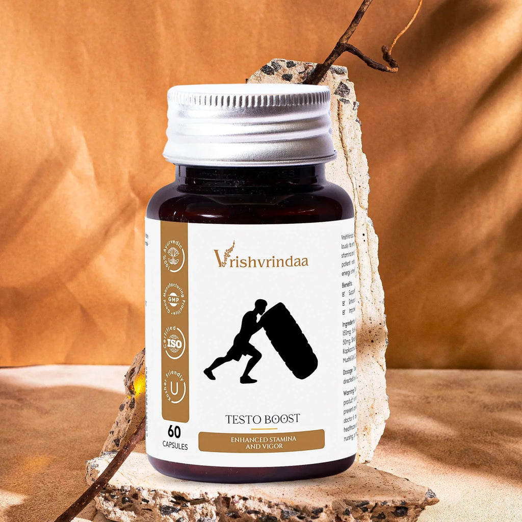 Vrishvrindaa Testo Boost Capsules | Testosterone Support